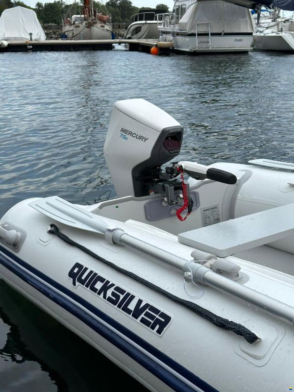 2023 Quicksilver Inflatables Airdeck 300 + moteur électrique Avator ...