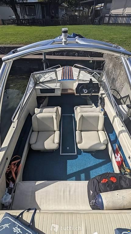 1985 Kammin Sportboot mit 90PS Aussenborder, CHF 10.900,-