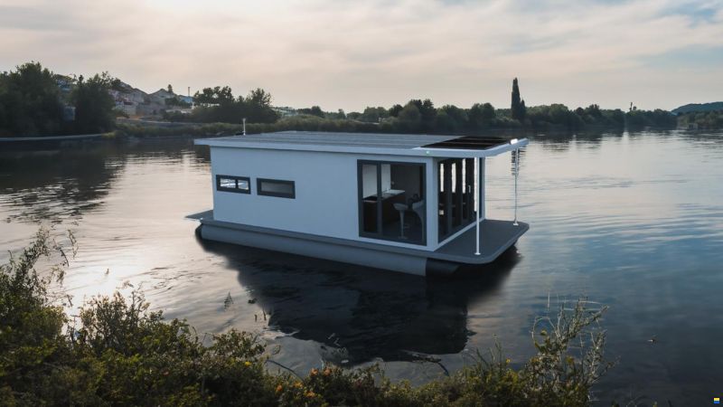 2024 Hausboot ECO 10 (Barkmet Houseboat) to sell