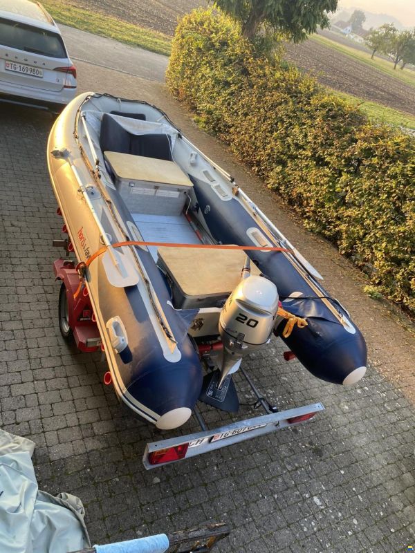 2012 Honda Honwave Schlauchboot -20PS - inkl. Trailer, CHF 4.200,-
