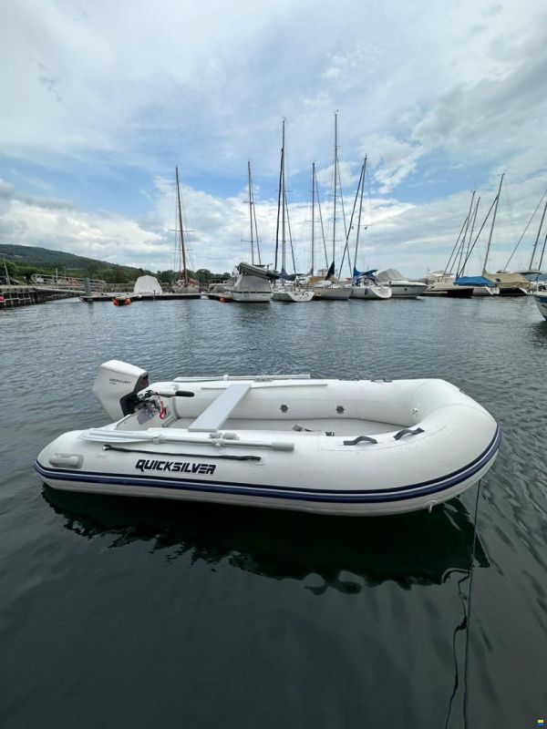 2023 Quicksilver Inflatables Airdeck 300 + moteur électrique Avator ...