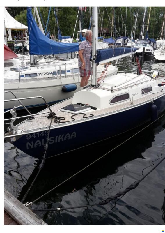 1993 Shark 24 to sell