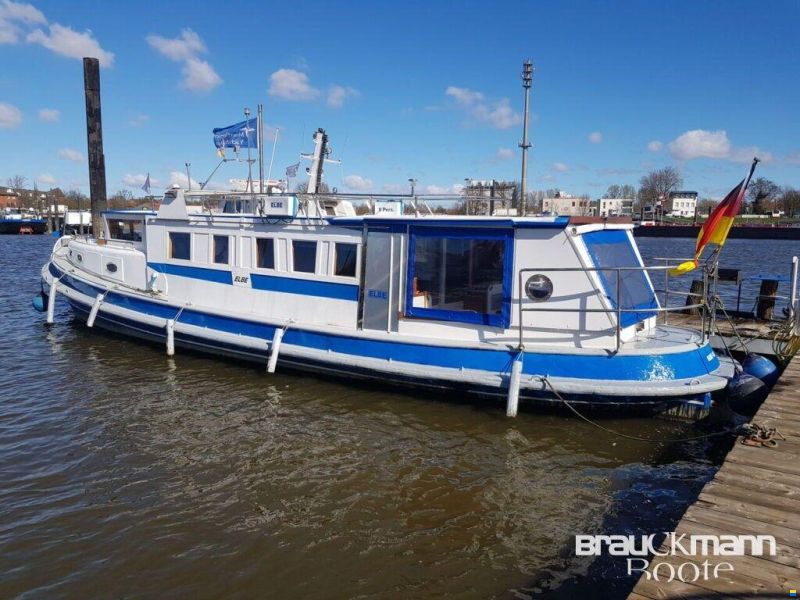 1966 Werftbau Hamburg Hausboot Barkasse, 125 000 EUR