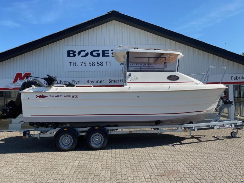 Smartliner 23 Fisher med 115 hk Mercury-EFI 4 takt, DKK 209.900,-
