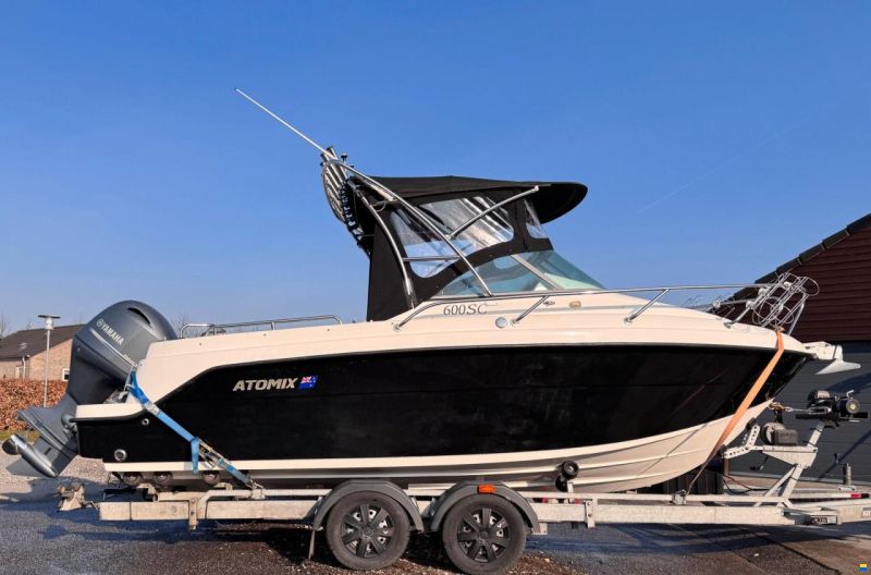 2018 Atomix SC 600 med F115 Yamaha-EFI 4 takt, DKK 199.900,-