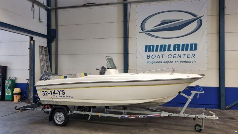 2010 Olympic 490 CC met Yamaha F40B en trailer, 8 950 EUR