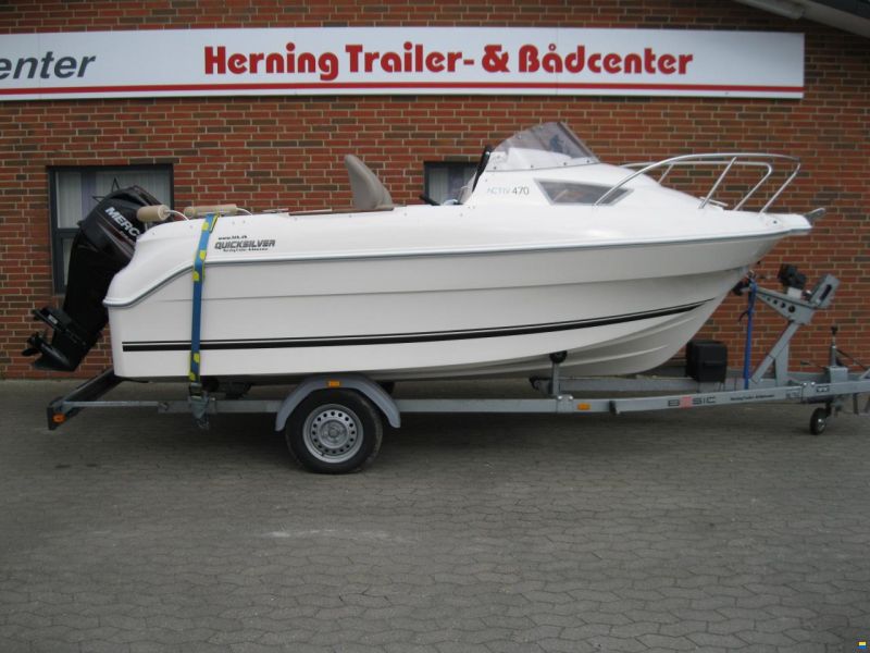 2011 Quicksilver 470 Cruiser m/Mercury F50 hk EFI 4-takt, DKK 99.800,-