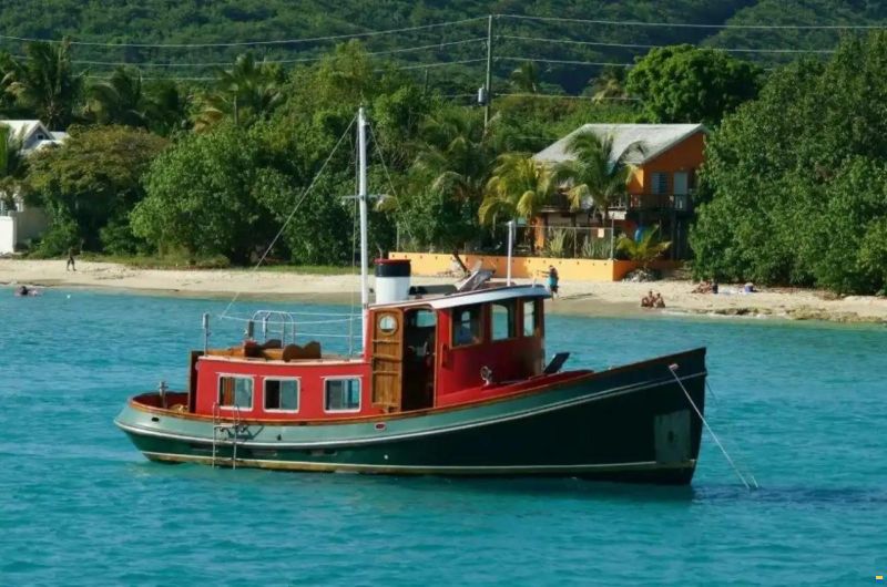1986 Custom Boats Lord Nelson Victory Tug 37, 80 000 USD