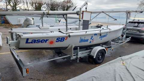 Laser Sailing Boats