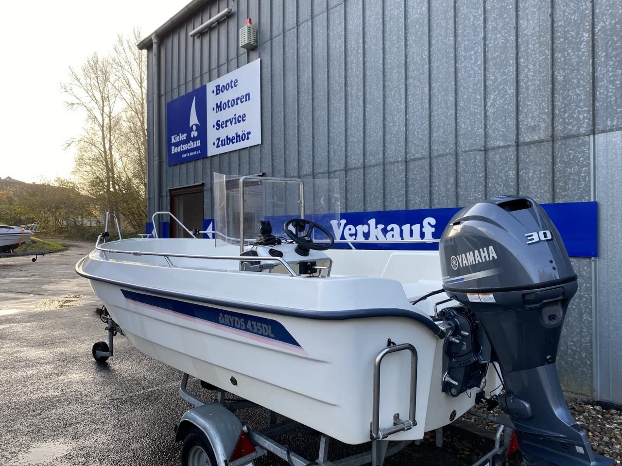 2001 Ryds 435 DL mit neuem Yamaha F30BETL-EF, 12 990
