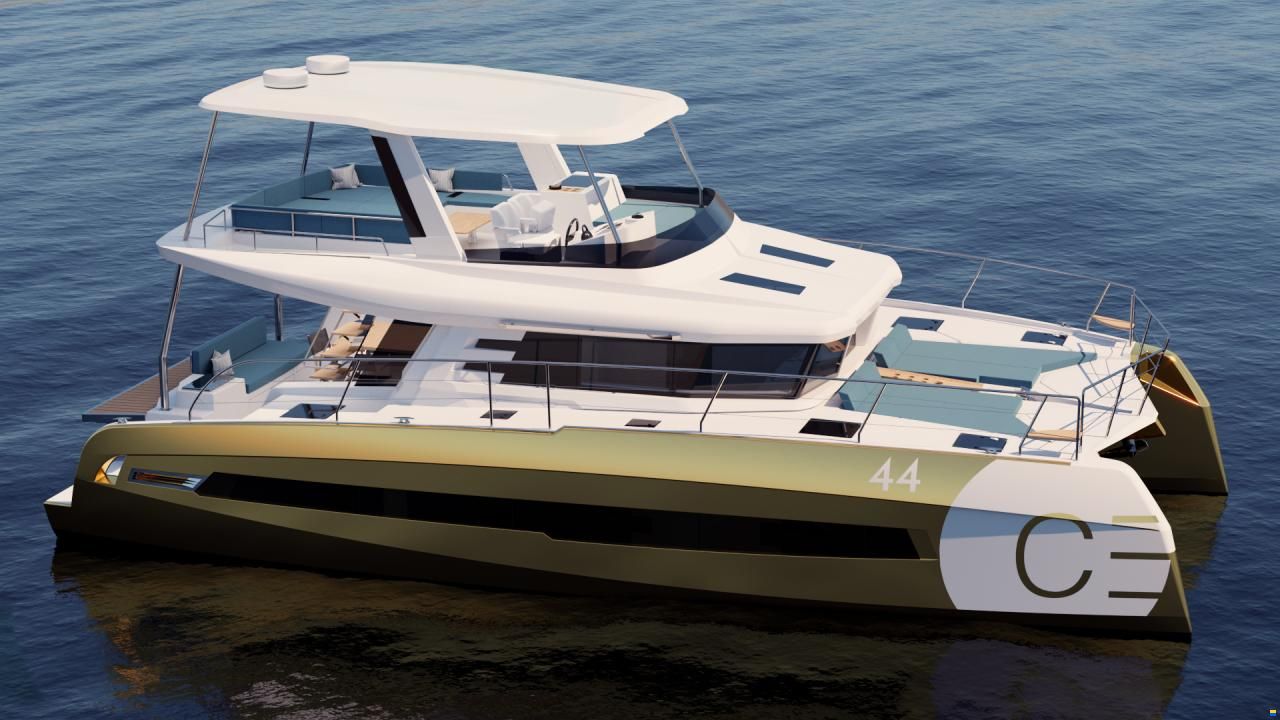 Cervetti 44 Catamaran Power, EUR 795.000,-