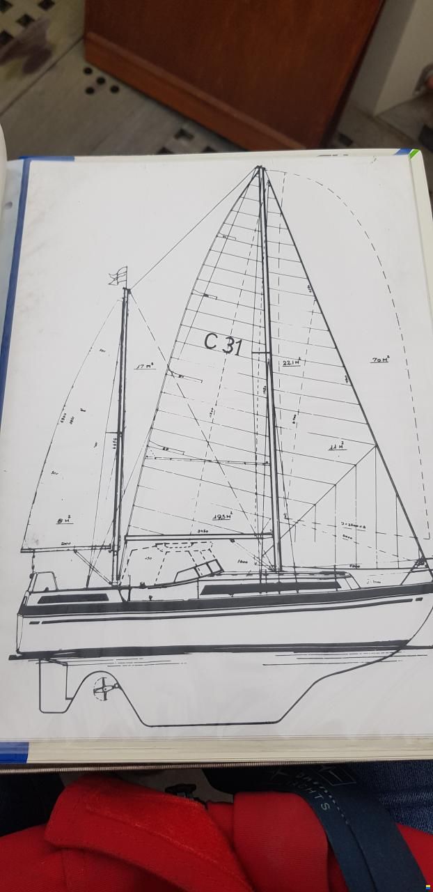 1981 Compass 31 Ketsch, 27 000