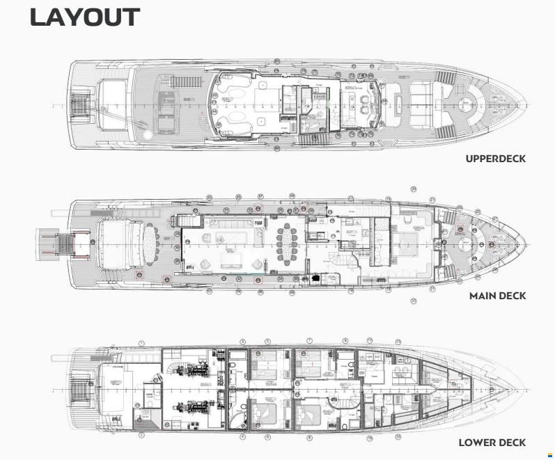 2024 Bering 121, 17 000 000 EUR