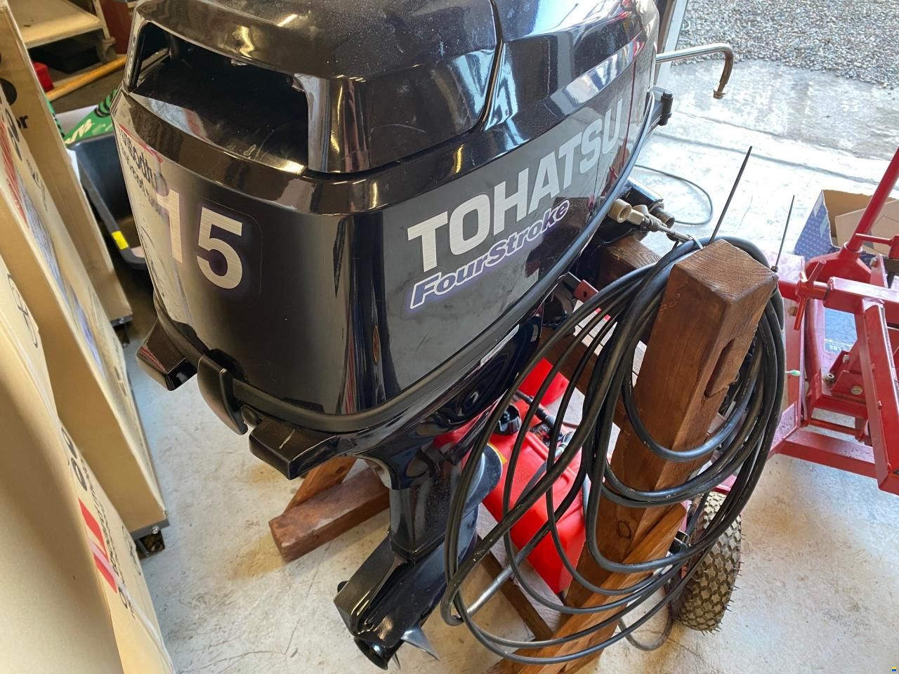 2014 Tohatsu 15 HP, DKK 16.900,-