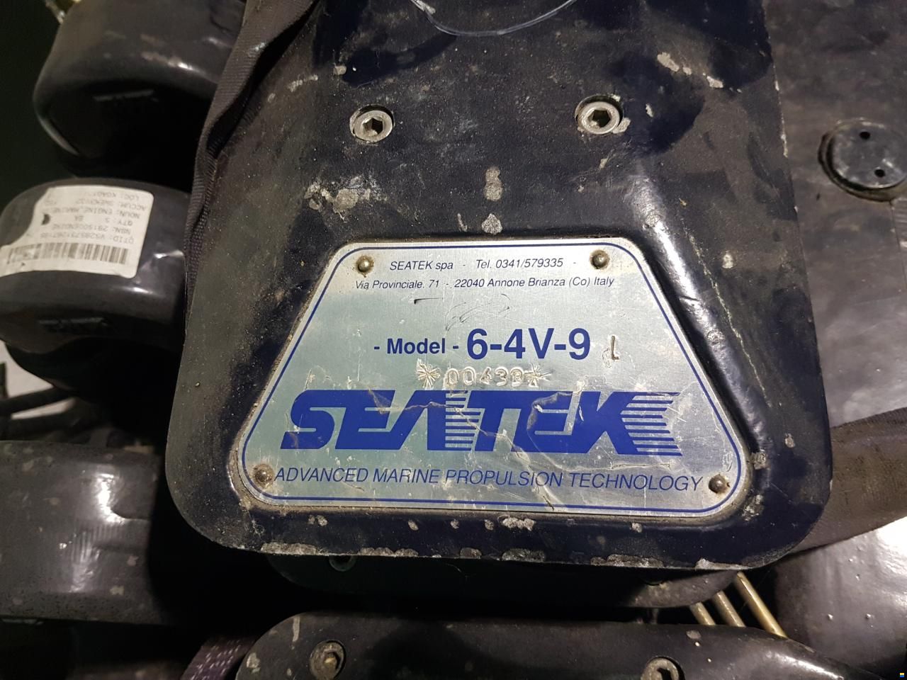 2012 Seatek 6-4V-9, EUR 21.000,-