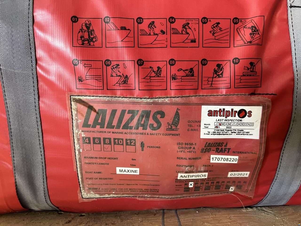 Lalizas International ISO RAFT, EUR 1.099,-