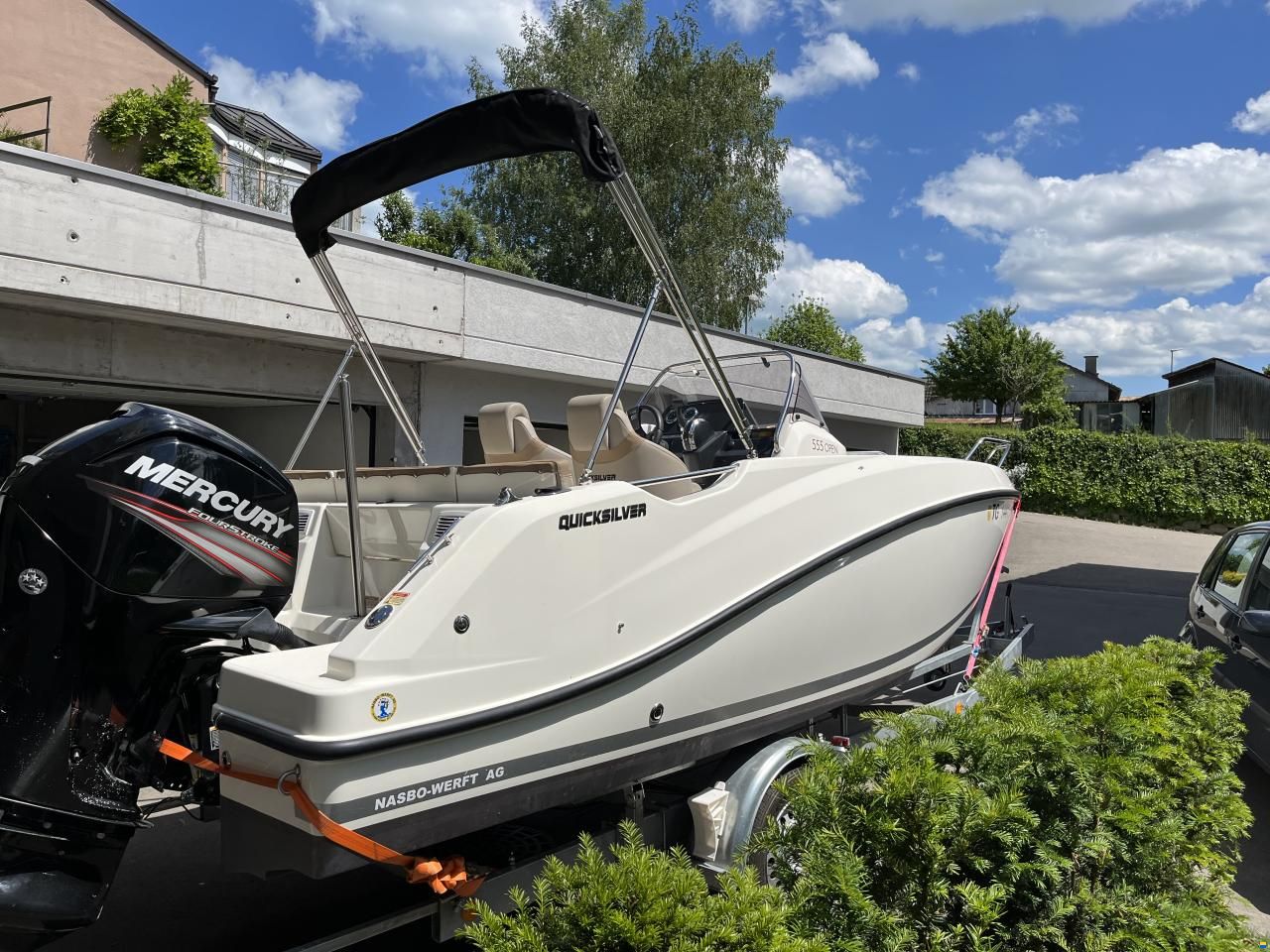 2018 Quicksilver 555 open, CHF 35.000,-