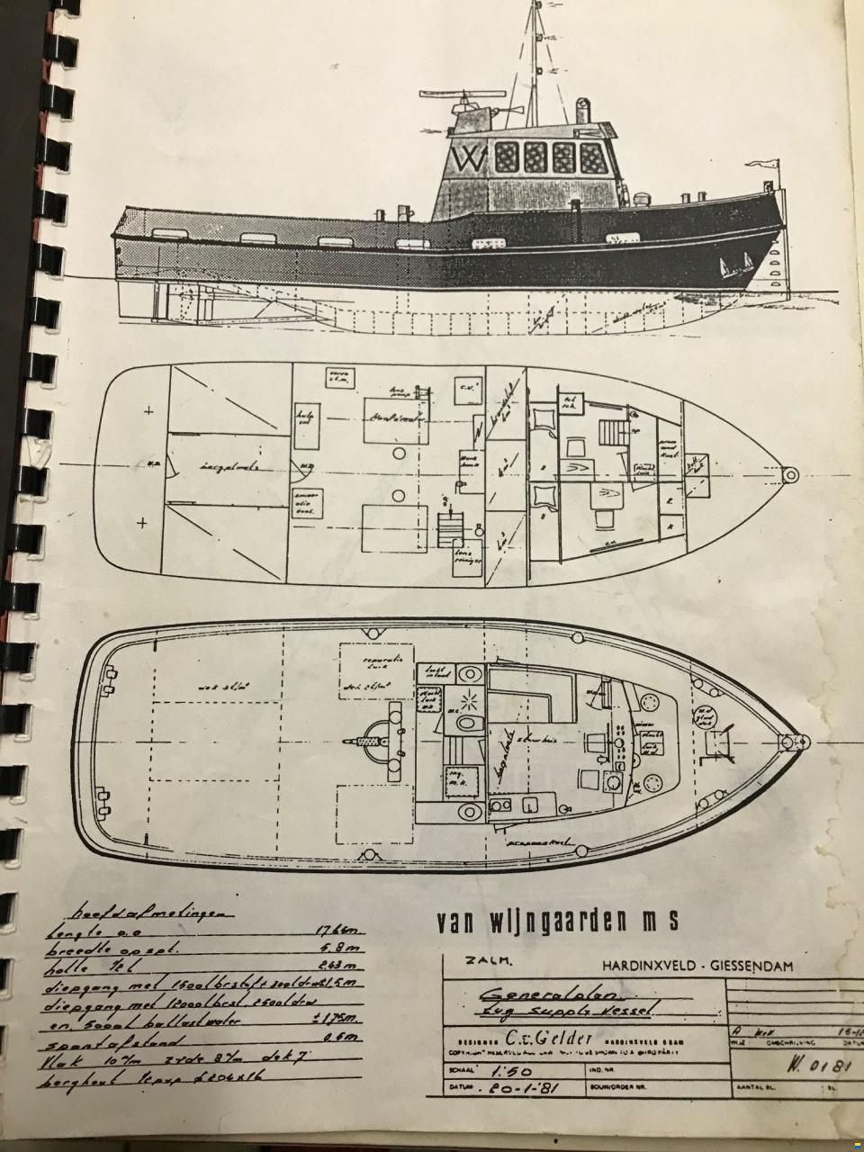 1982 Duw-sleepvlet 17.65, EUR 385 000
