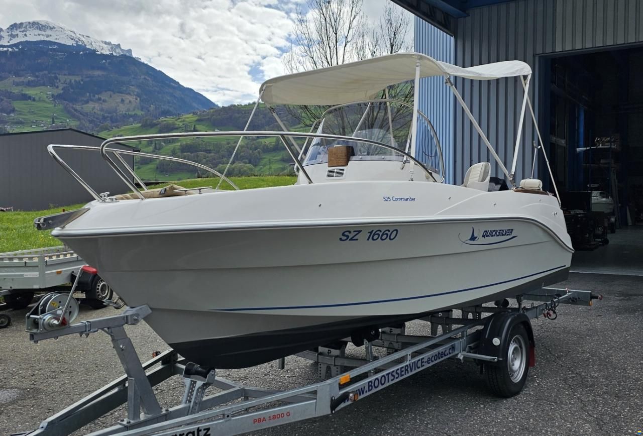 2010 Quicksilver Commander 525, CHF 20.800,-