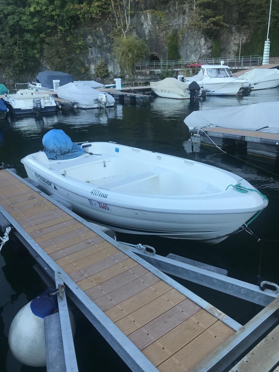 2010 Quicksilver 410 Fish, CHF 3.500,-