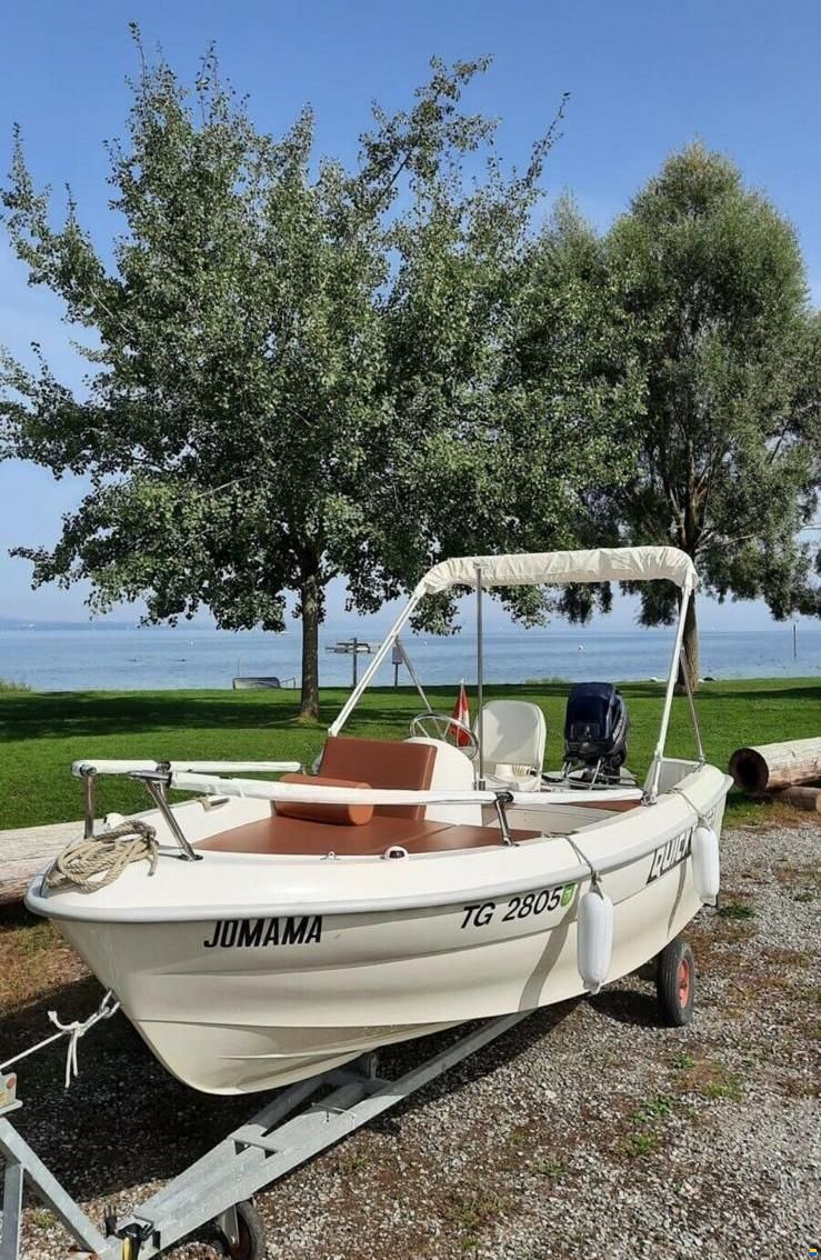 2013 Quicksilver Fish 410 mit Liegefläche, CHF 9.900,-