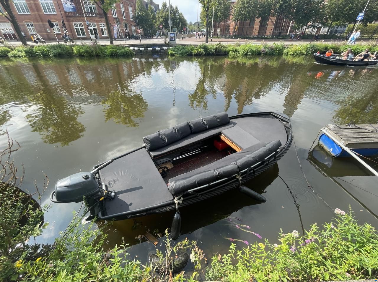 Stalen Vlet / Sloep | Compleet incl Vign