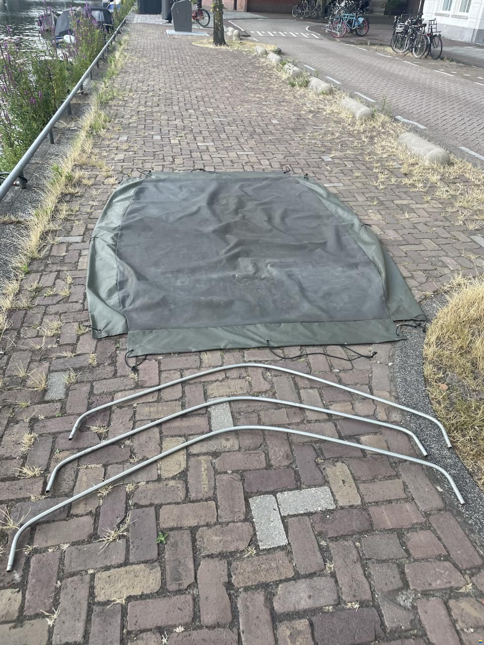 Stalen Vlet / Sloep | Compleet incl Vign