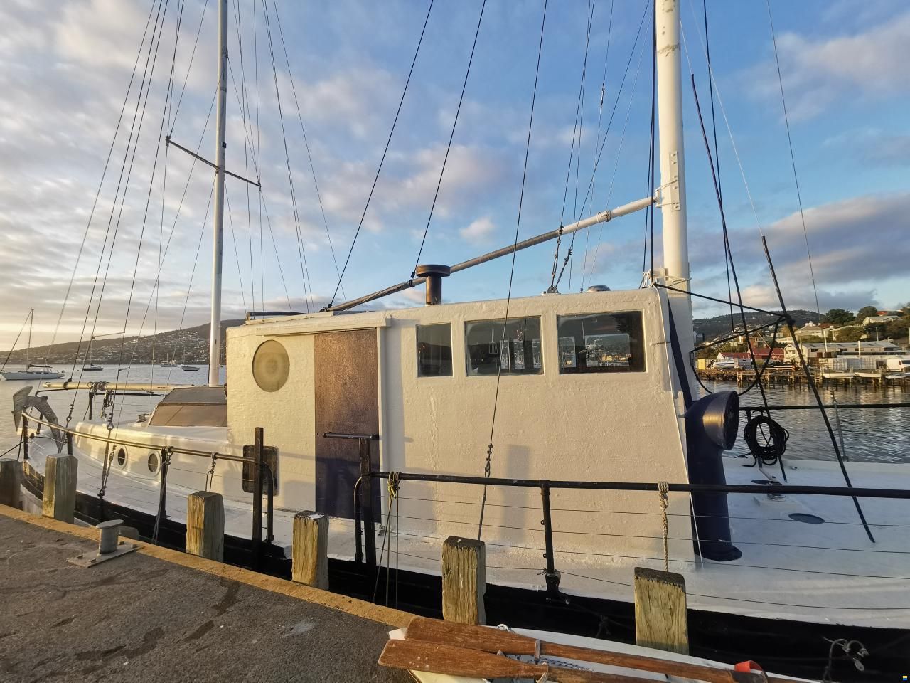 1980 AL Custom 60 ft Huon Pine Wooden Sailing Ship, USD 79.000,-