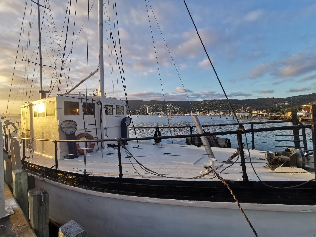 1980 AL Custom 60 ft Huon Pine Wooden Sailing Ship, 79 000 USD