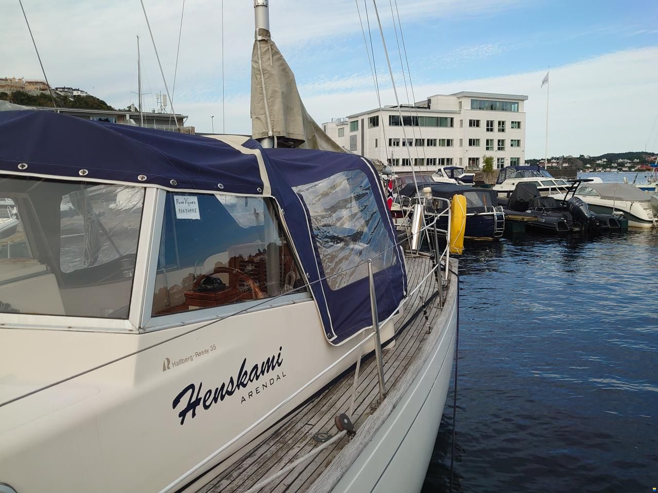 1979 Hallberg-Rassy Rasmus 35 ketch, NOK 360.000,-