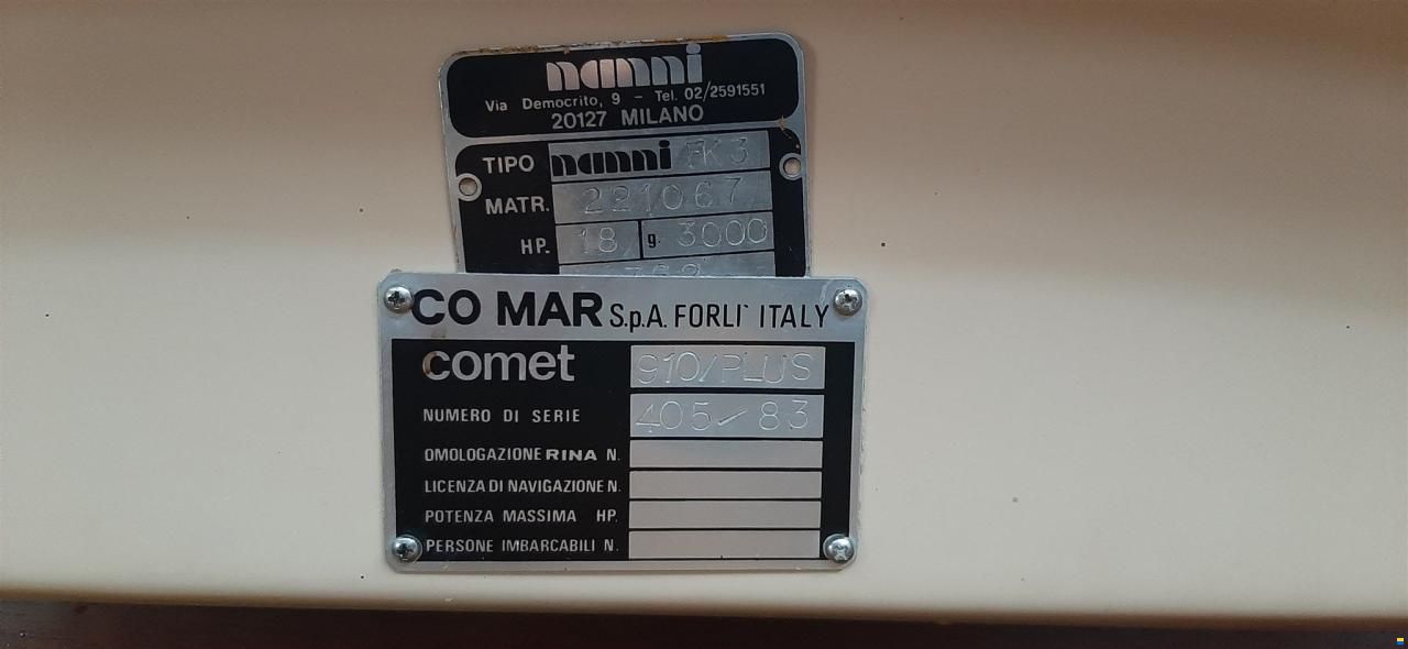 1983 Comar COMET 910 PLUS, EUR 18.000,-