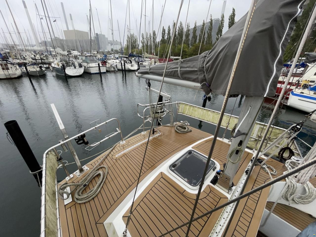 1973 Motorsejler 38 fod - stålbåd-husbåd, DKK 395.000,-