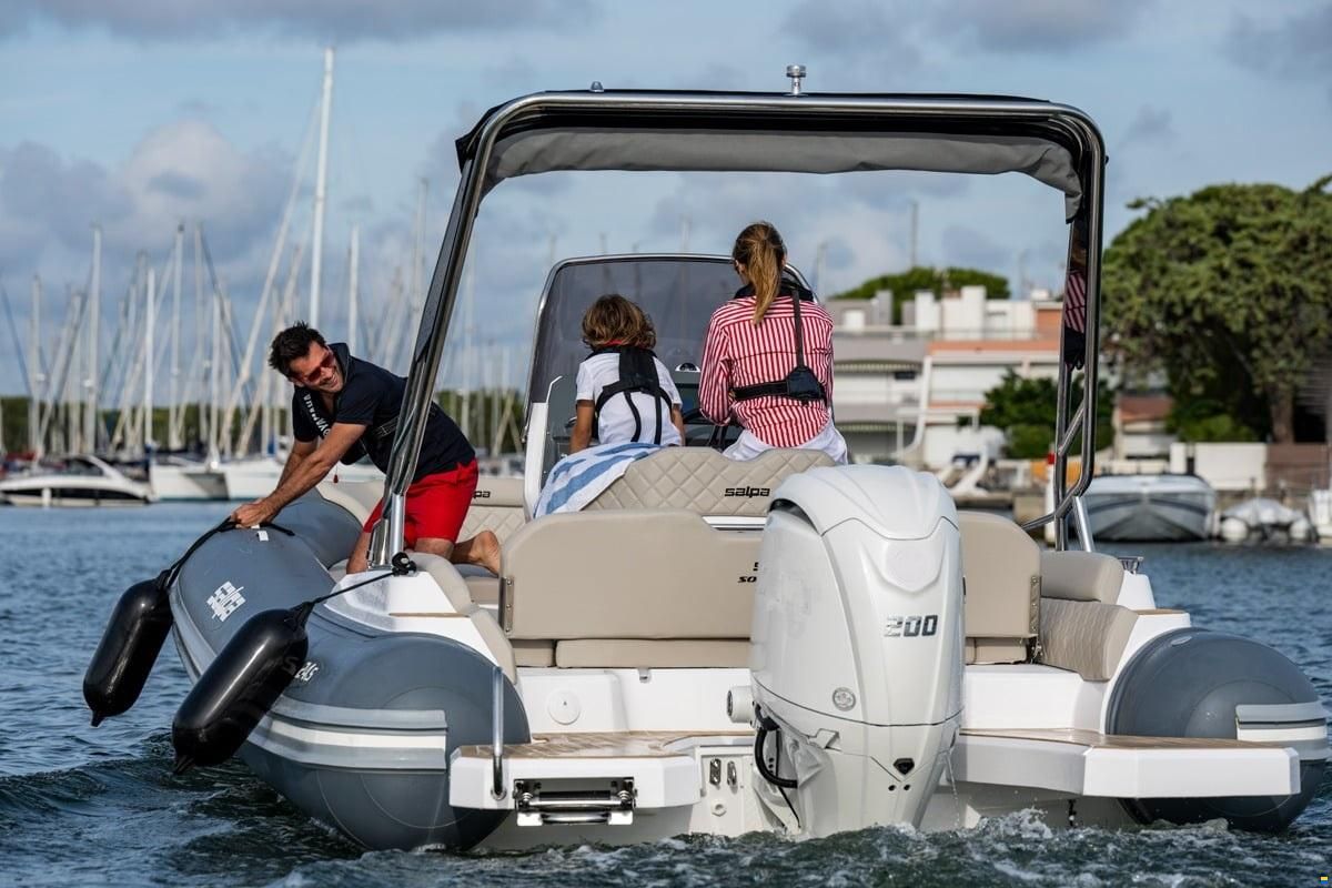 2024 Salpa Soleil 24.5 + Honda BF200, EUR 55.900,-