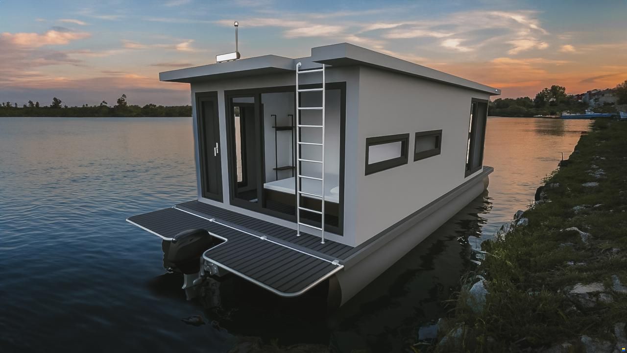 2024 Hausboot ECO 10 (Barkmet Houseboat) to sell