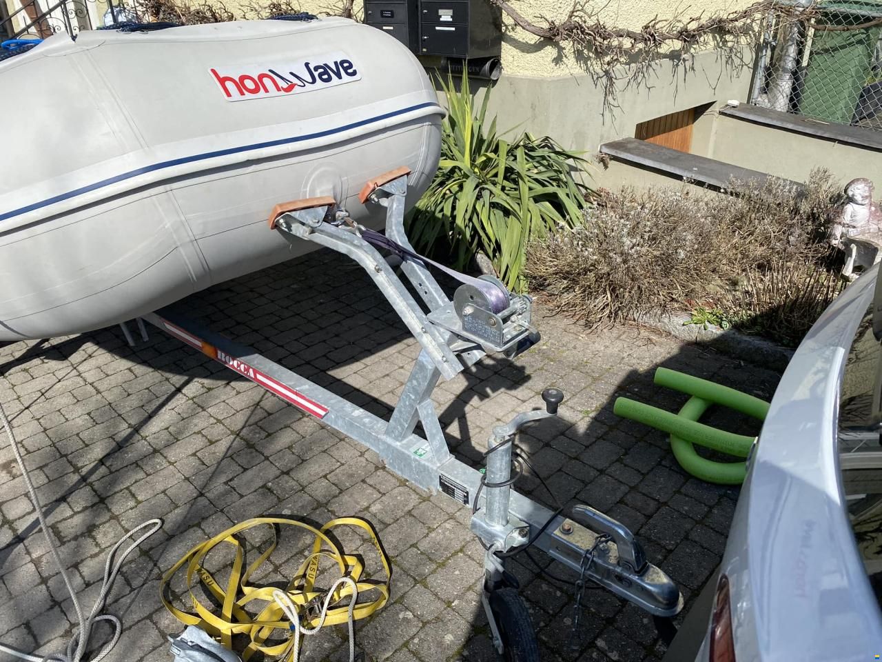2012 Honda Honwave Schlauchboot -20PS - inkl. Trailer, CHF 4.200,-