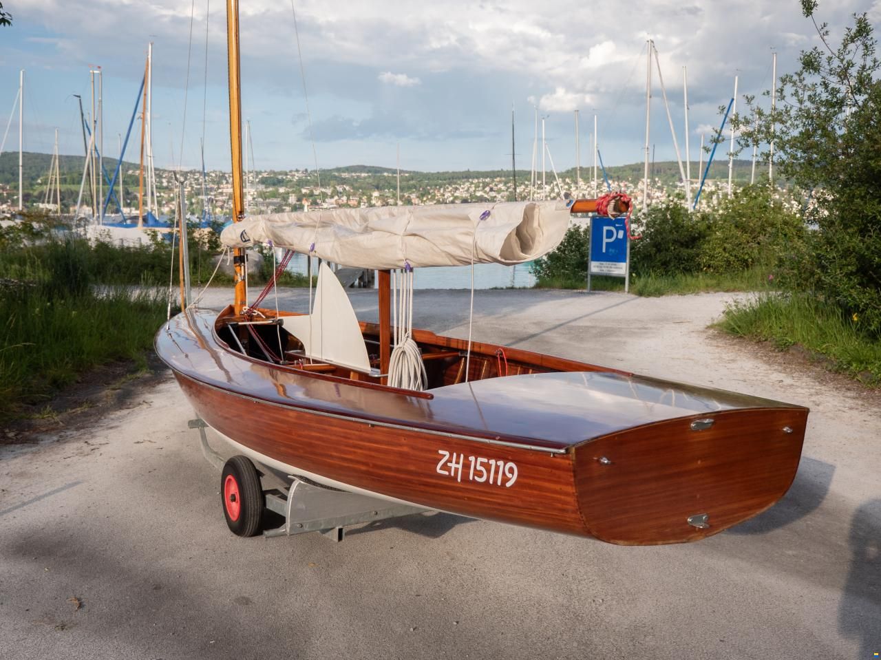 1966 O-Jolle, Werft Alfred Feddeck, CHF 9.000,-
