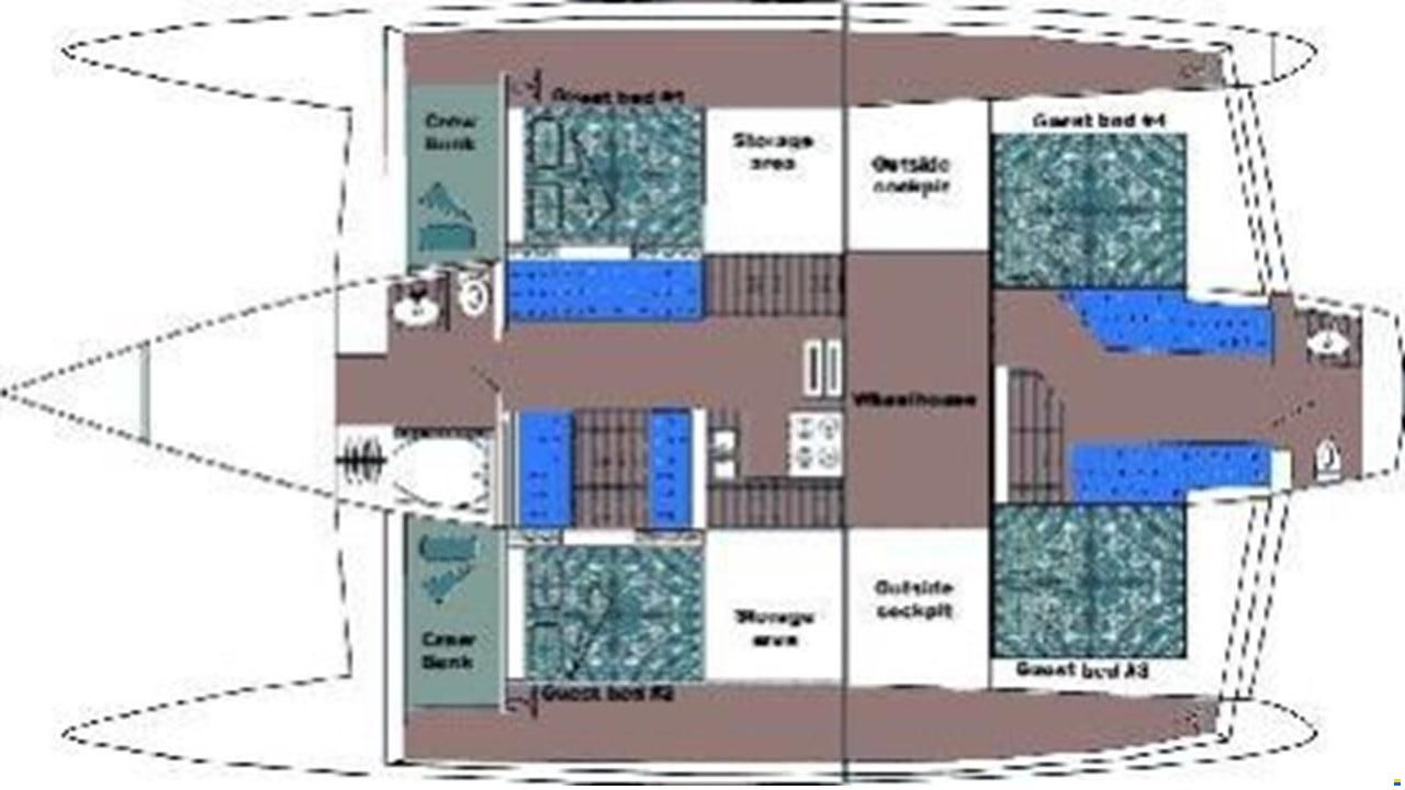 1999 Norman Cross 53ft Trimaran, EUR 20.000,-
