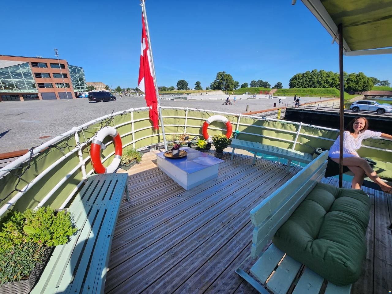 1955 Hyggeligt godt skib med mange mulighed, 895 000 DKK