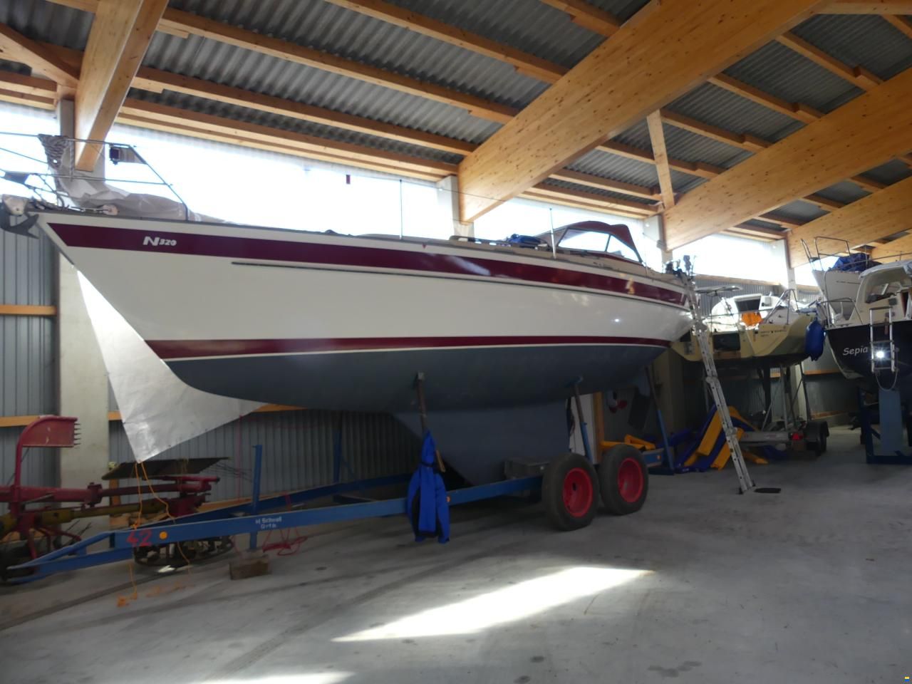 1987 Najad 320, EUR 52.000,-