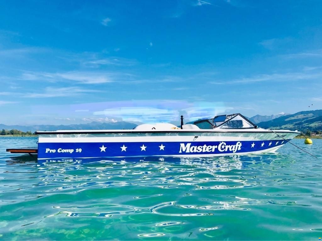1988 MasterCraft Pro Comp Stars & Flakes, CHF 18.900,-