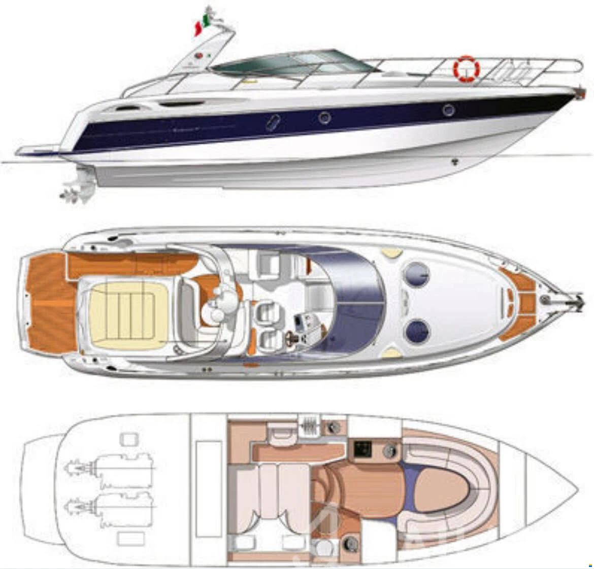 2007 Cranchi 41 Endurance, 155 000 EUR