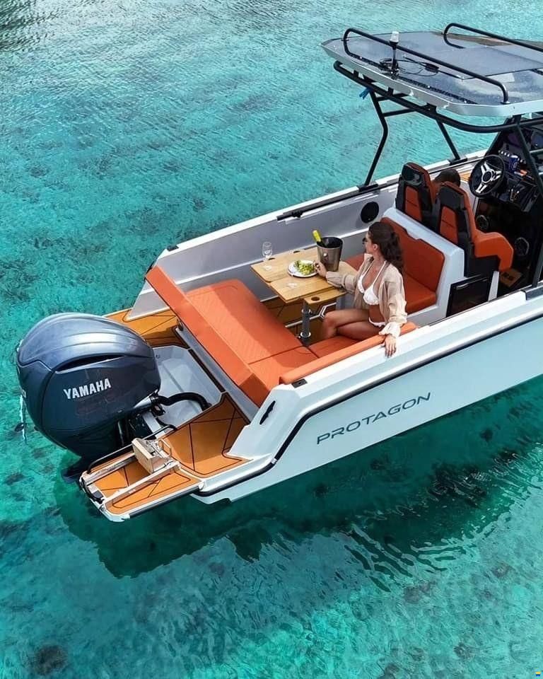 Protagon 25 SUNDECK, KABINE, YAMAHA 200PS, EUR 112.122,-