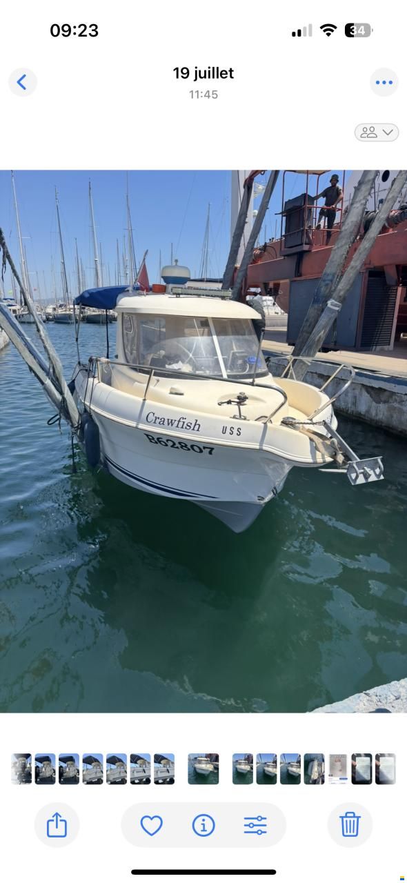 2009 Quicksilver pilothouse6.4, EUR 30.000,-