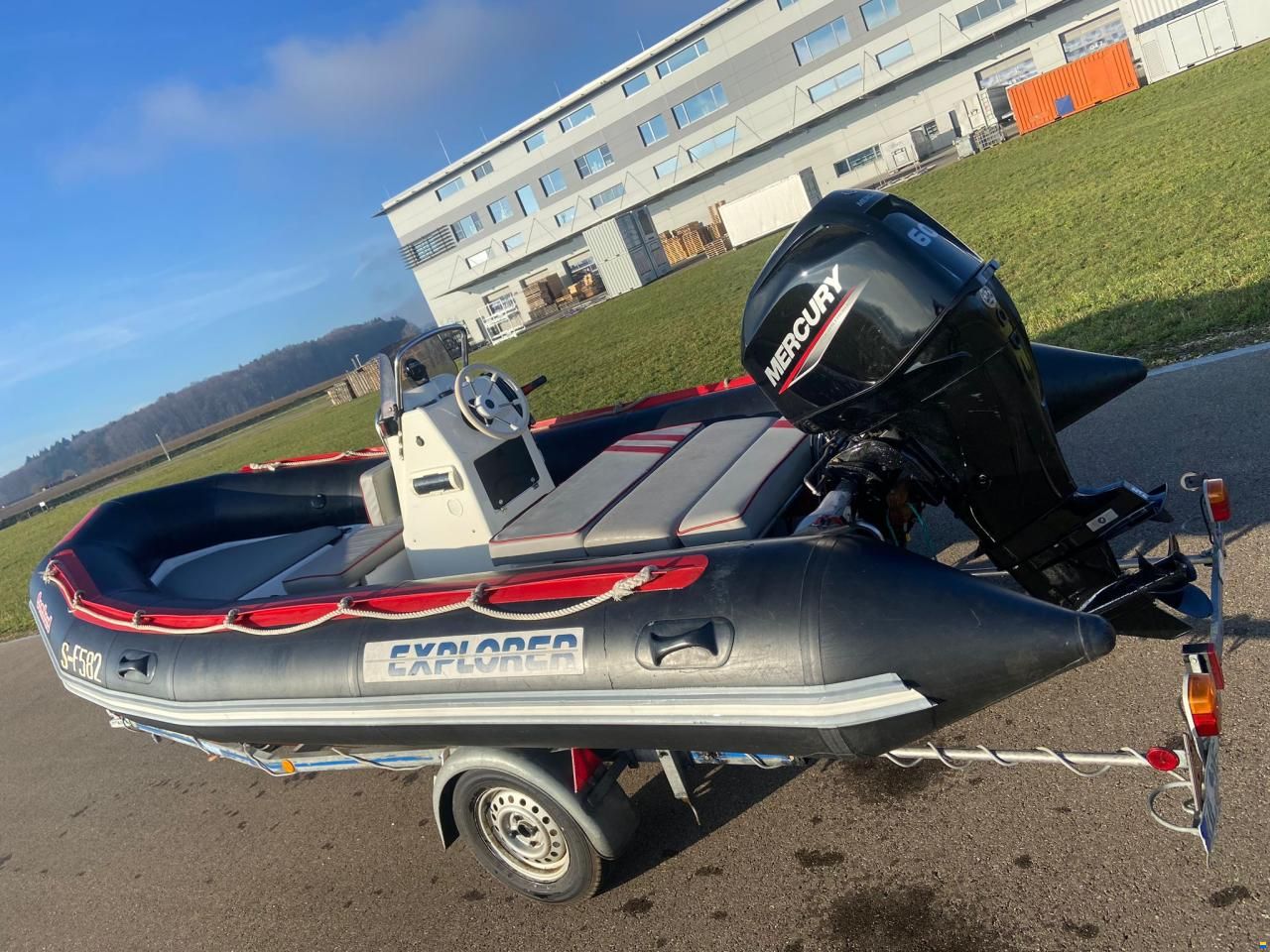 1995 Bombard Explorer RIB Schlauchboot, EUR 11.000,-