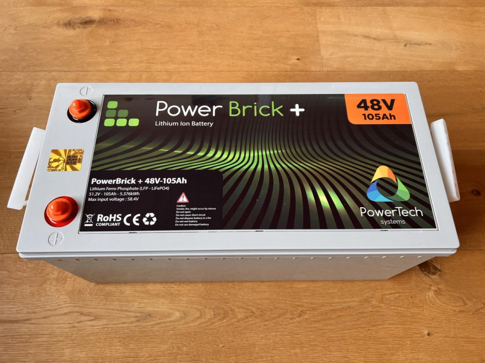 PowerTech Lithium-Ion Battery 48V 105Ah 5.38kW, EUR 4.081,-