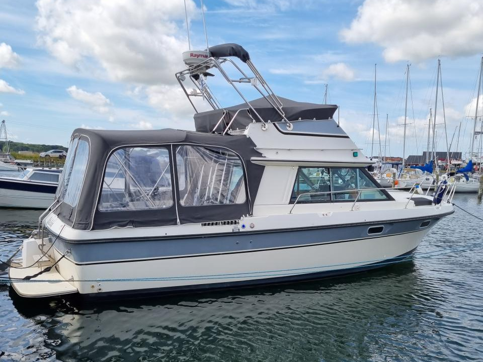 1986 Bertram 30 Fly, DKK 399.000,-