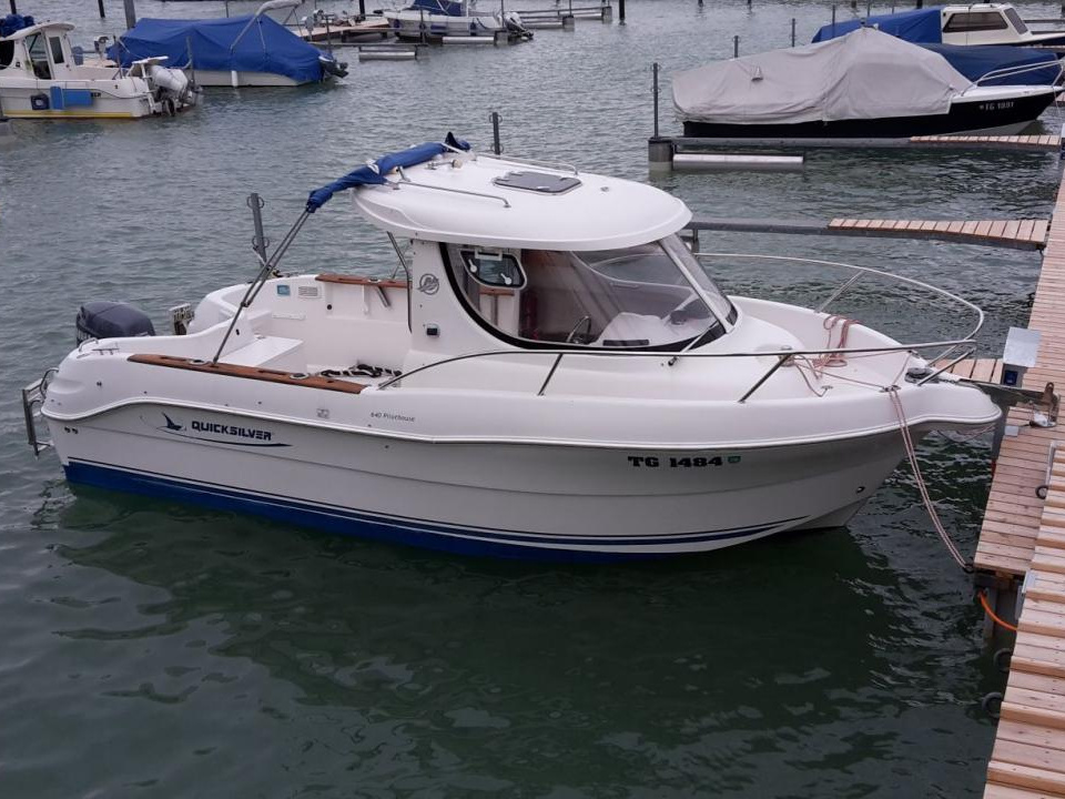 2008 Quicksilver Pilothaus 640, CHF 28.000,-