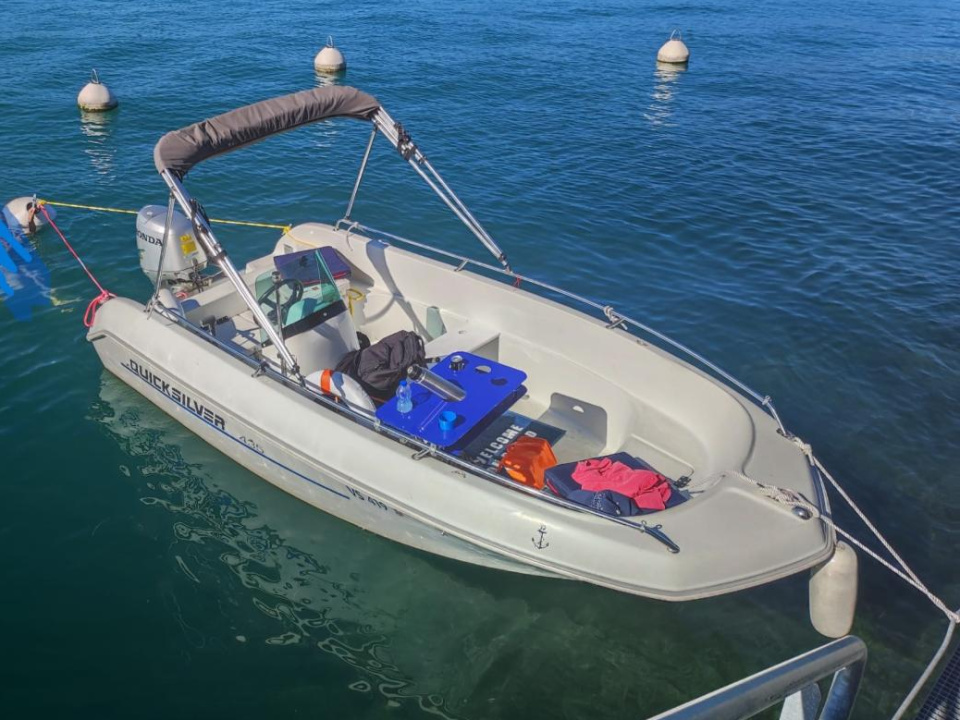 Quicksilver 435 Open, CHF 8.400,-